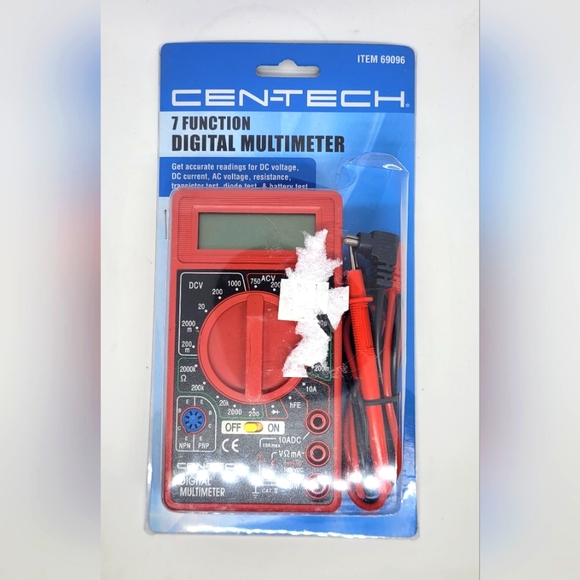 centech | Other | 7 Function Multimeter Tool Tools Multimeter Electric ...